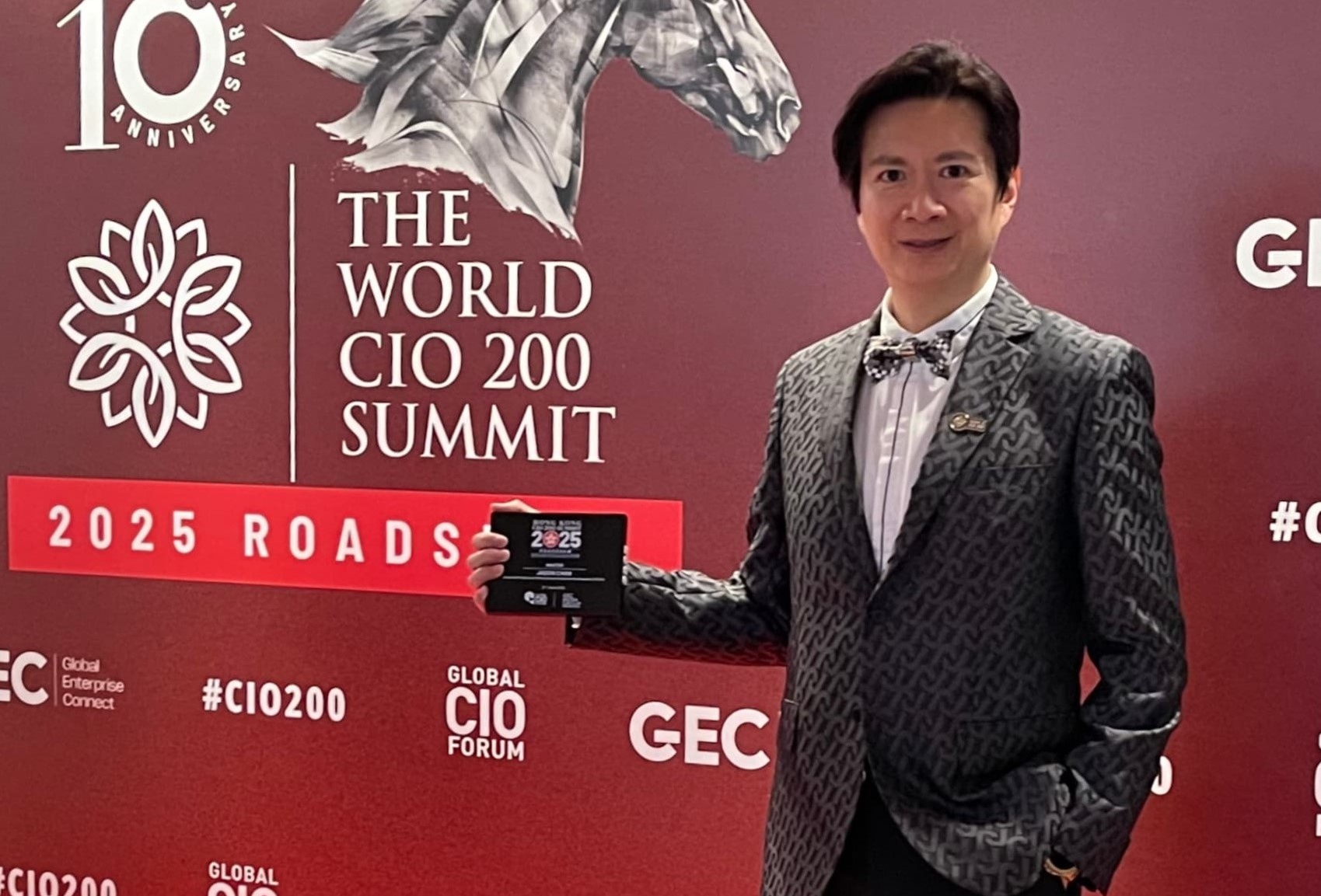 PolyU SPEED院長陳繼宇博士榮獲「世界CIO 200大獎」